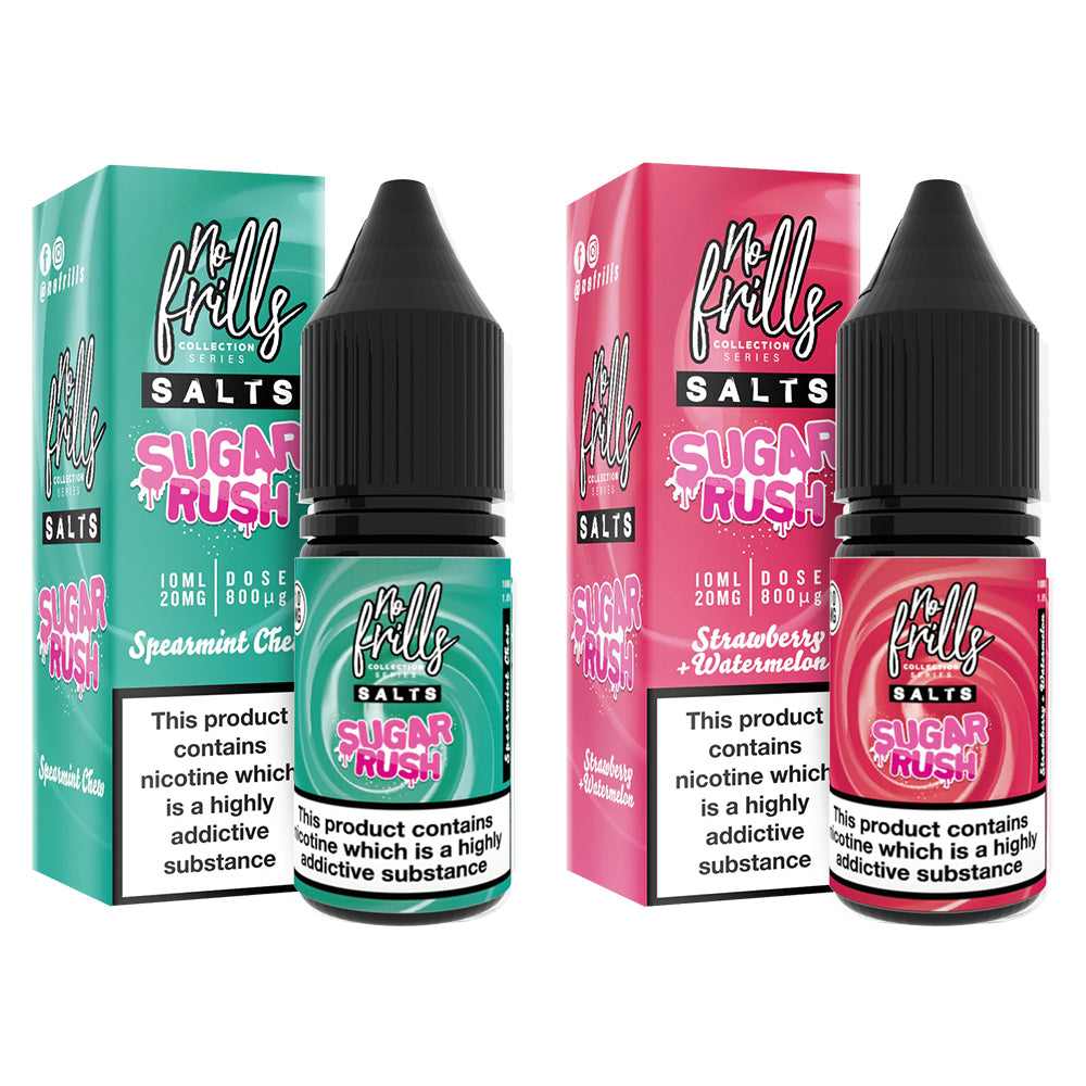 No Frills - Sugar Rush - Nic Salts - 10ml – The Ace Of Vapez Wholesale